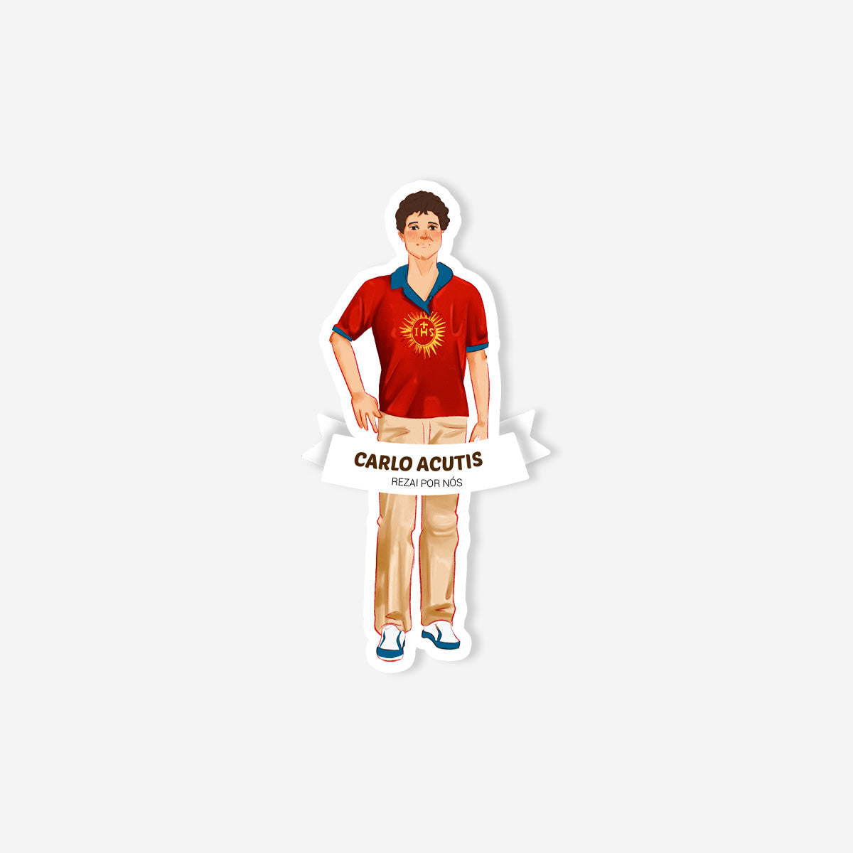 Carlo Acutis Catholic sticker