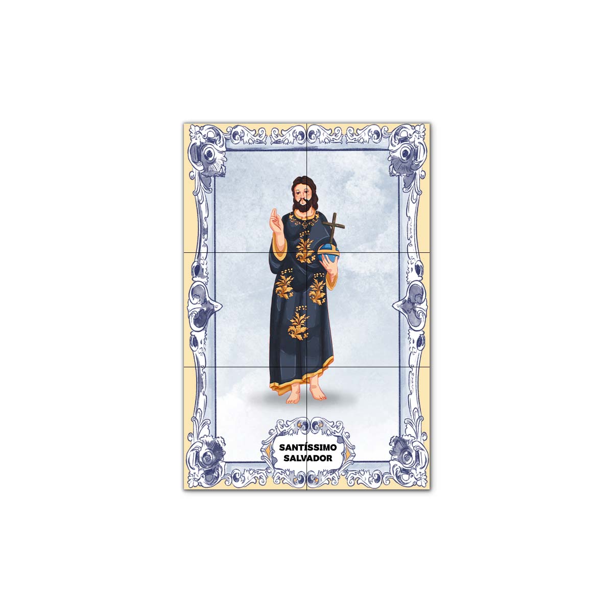 Holy Savior Tile Panel 30 cm x 45 cm