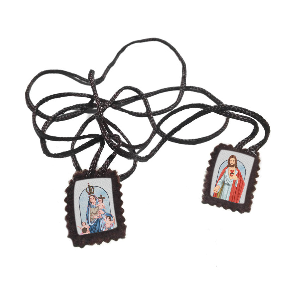 Our Lady of the Angels Fabric Scapular