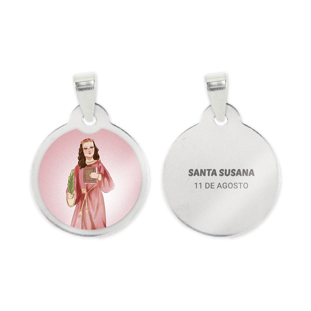 Saint Susanna Steel Medal