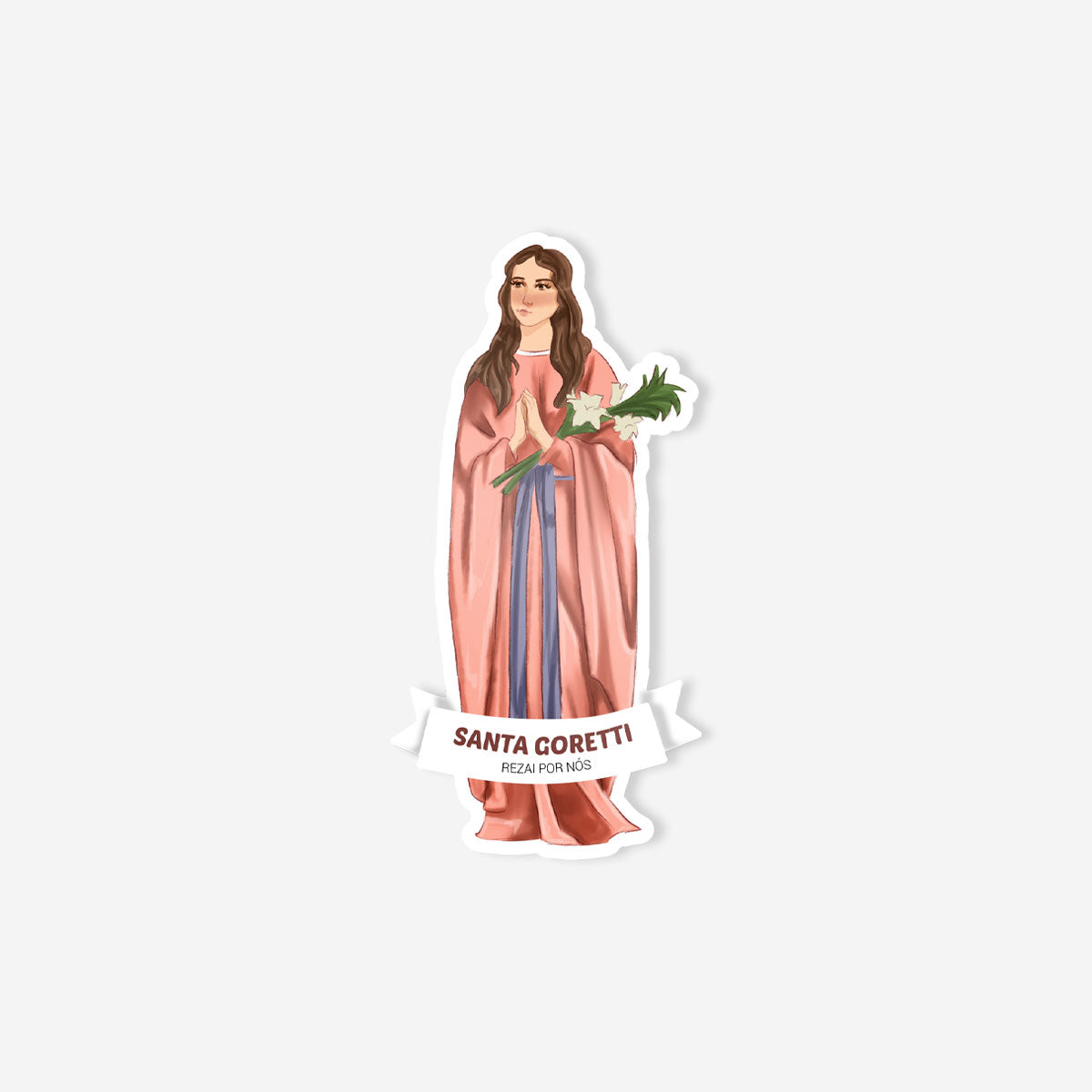 Saint Goretti Catholic Sticker