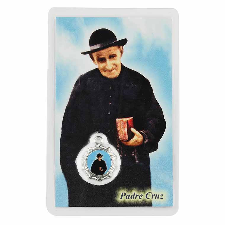 Father Cruz's prayer card